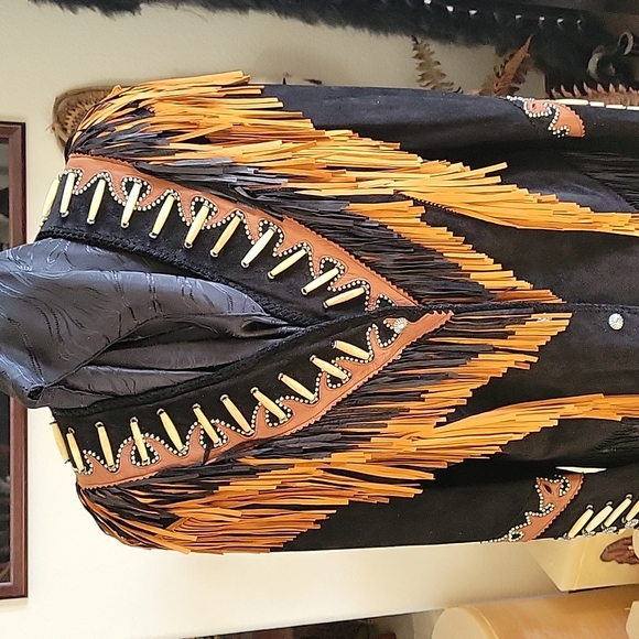 DIAMOND LEATHER | Jackets & Coats | Nwot Diamond Leather Suede Western ...